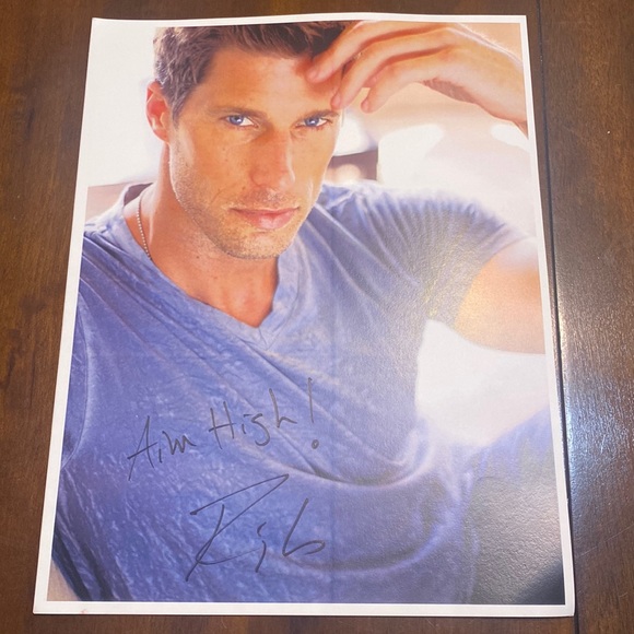 Art | Personally Signed Photo Of Actormodel Rib Hillis | Poshmark